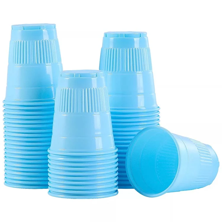 Disposable Plastic Drinking Cups - 5oz 7oz PP Rinse Cups